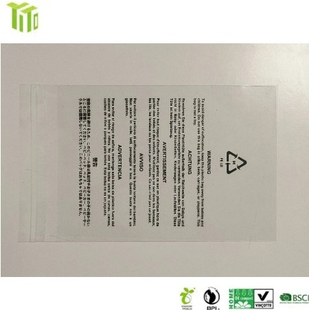Wholesale PLA biodegradable transparent greeting card packaging bag ...