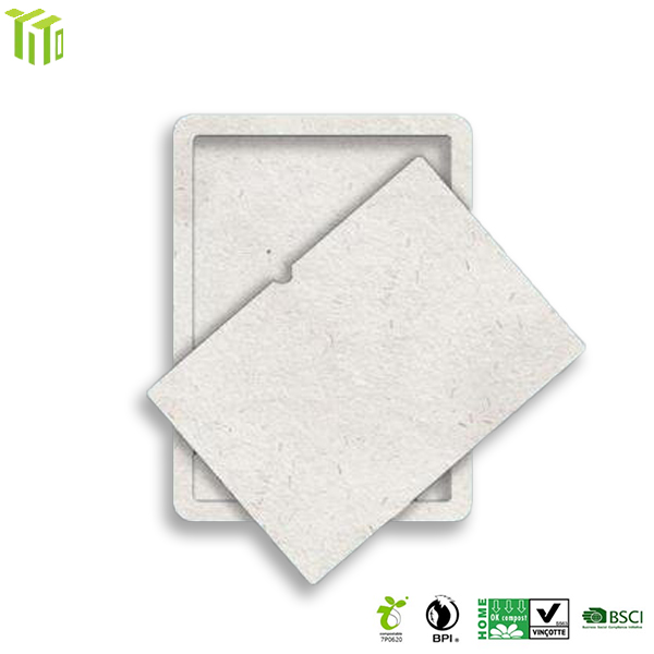 Wholesale Wholesale Compostable Mycelium Small Square Packaging Box ...
